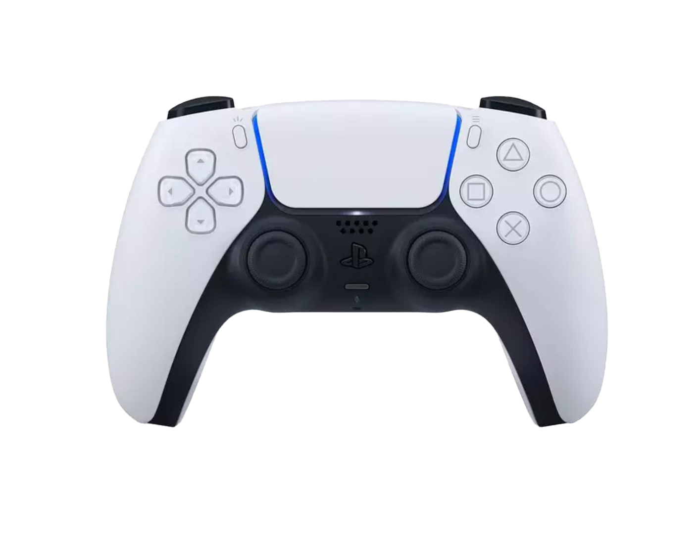 Original Sony White PS5 Controller With Mouse Click Triggers